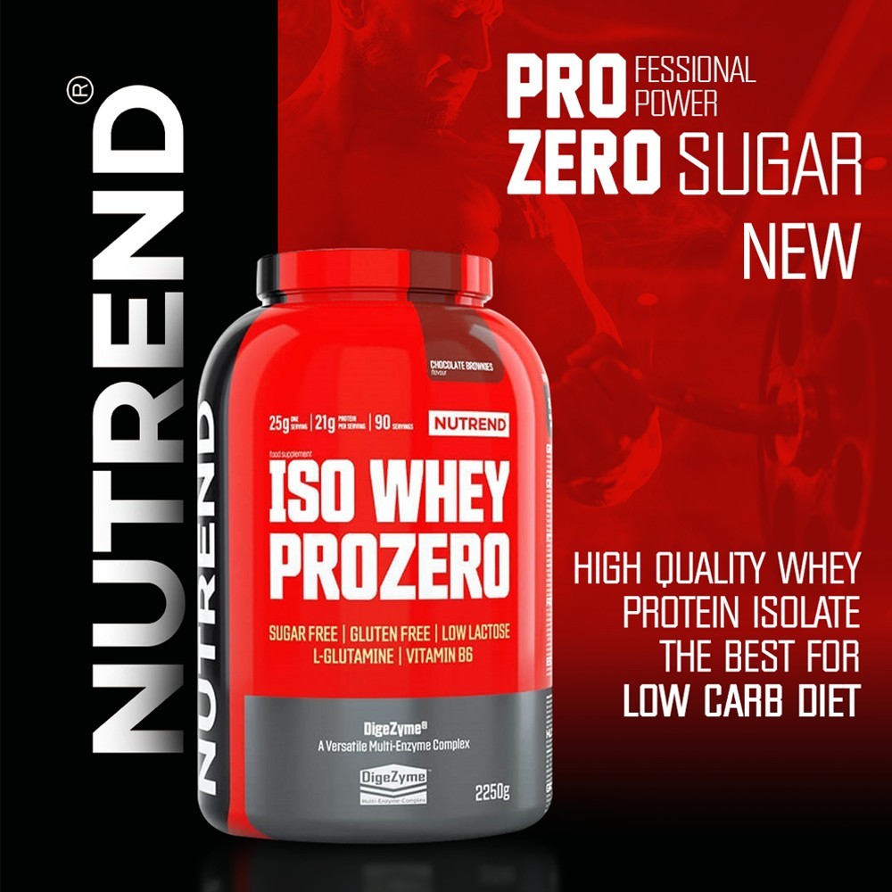 Iso whey prozero 2.25Kg - Nutrend